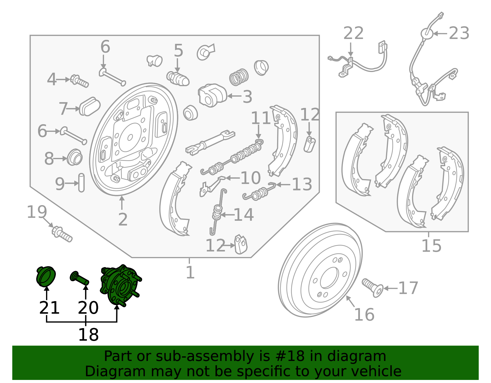 52750-F9100 - Hub Assembly 2018-2023 Kia Rio | Kia.Parts Store