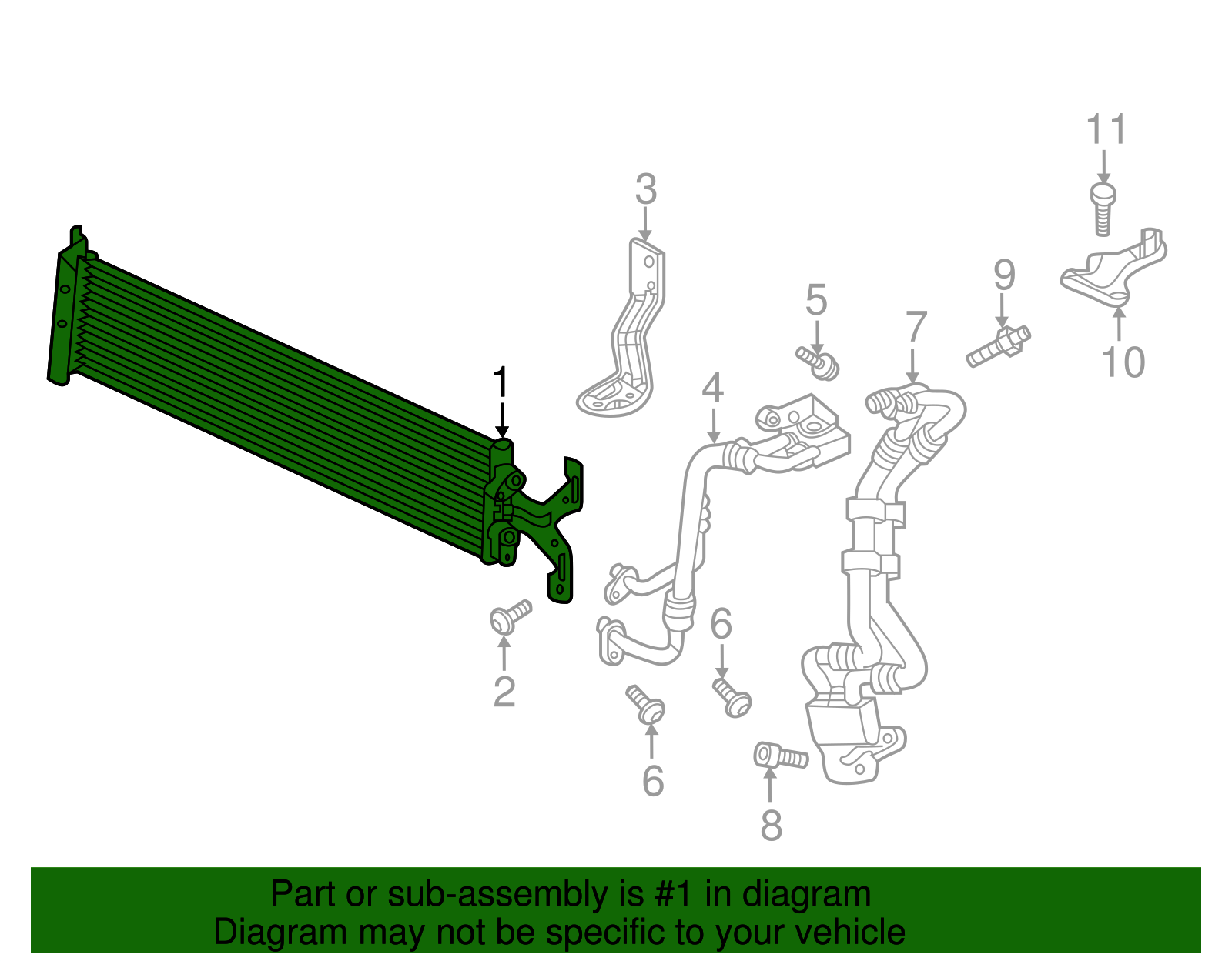 2018-2024 Volkswagen Oil Cooler 5QF-317-019-B | OEM Parts Online