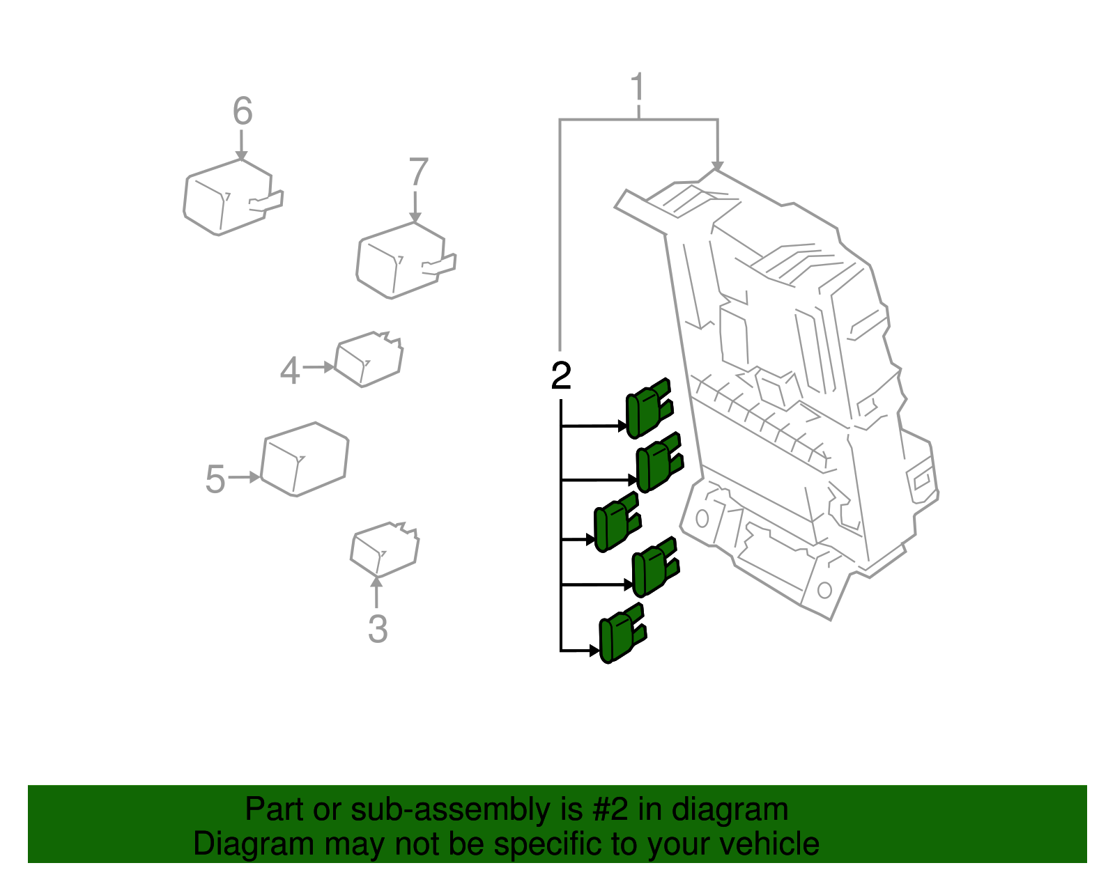 18980-04818 - Fuse 1998-2011 Kia | Kia.Parts Store