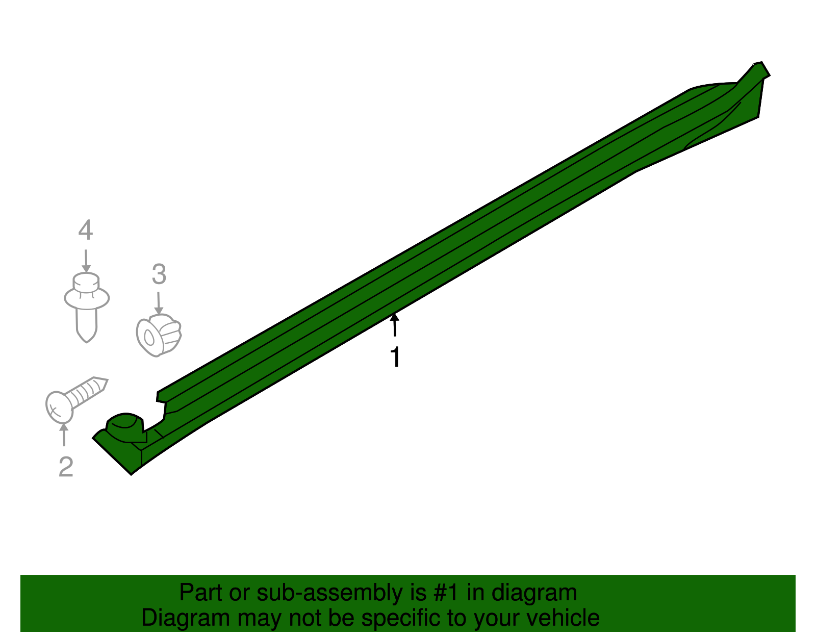 2011-2014 Nissan Maxima Rocker Molding 76851-ZX75A | Boro Nissan Parts