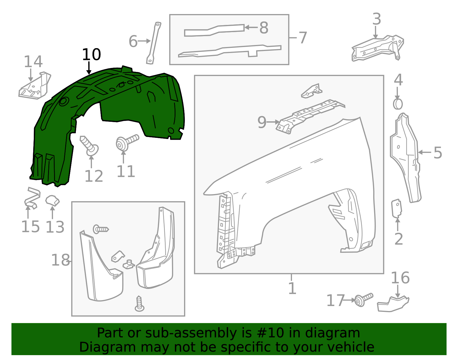Buy Genuine GM Auto Parts - Liner (Part # 84082131) | GM Parts Store