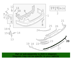 Bumper Support Rail - Structural Rear/Front End Stability | AutoNation ...