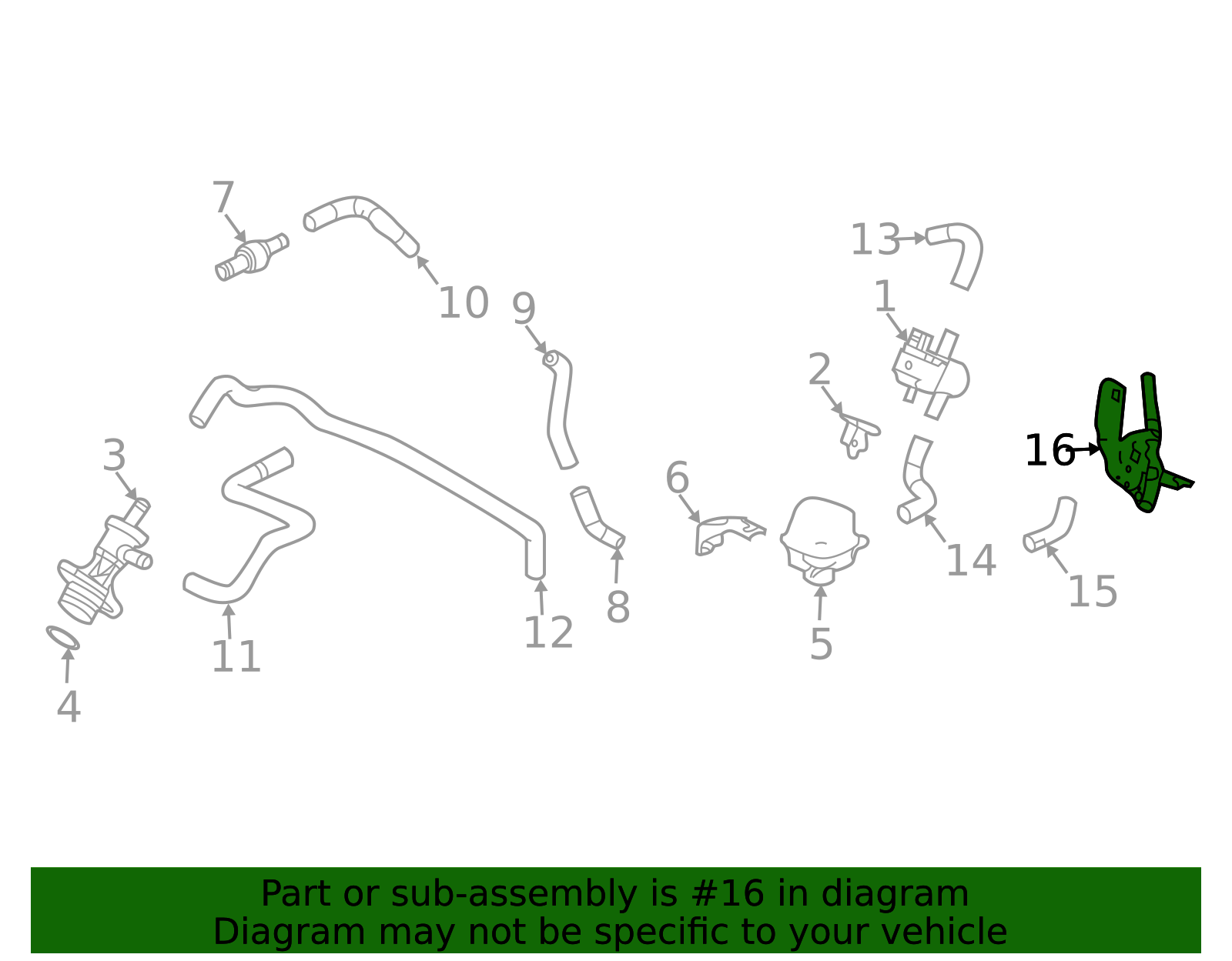 36163-RPY-G00 - Pipe Purge - 2017-2020 Honda Civic | Honda Parts Cheap