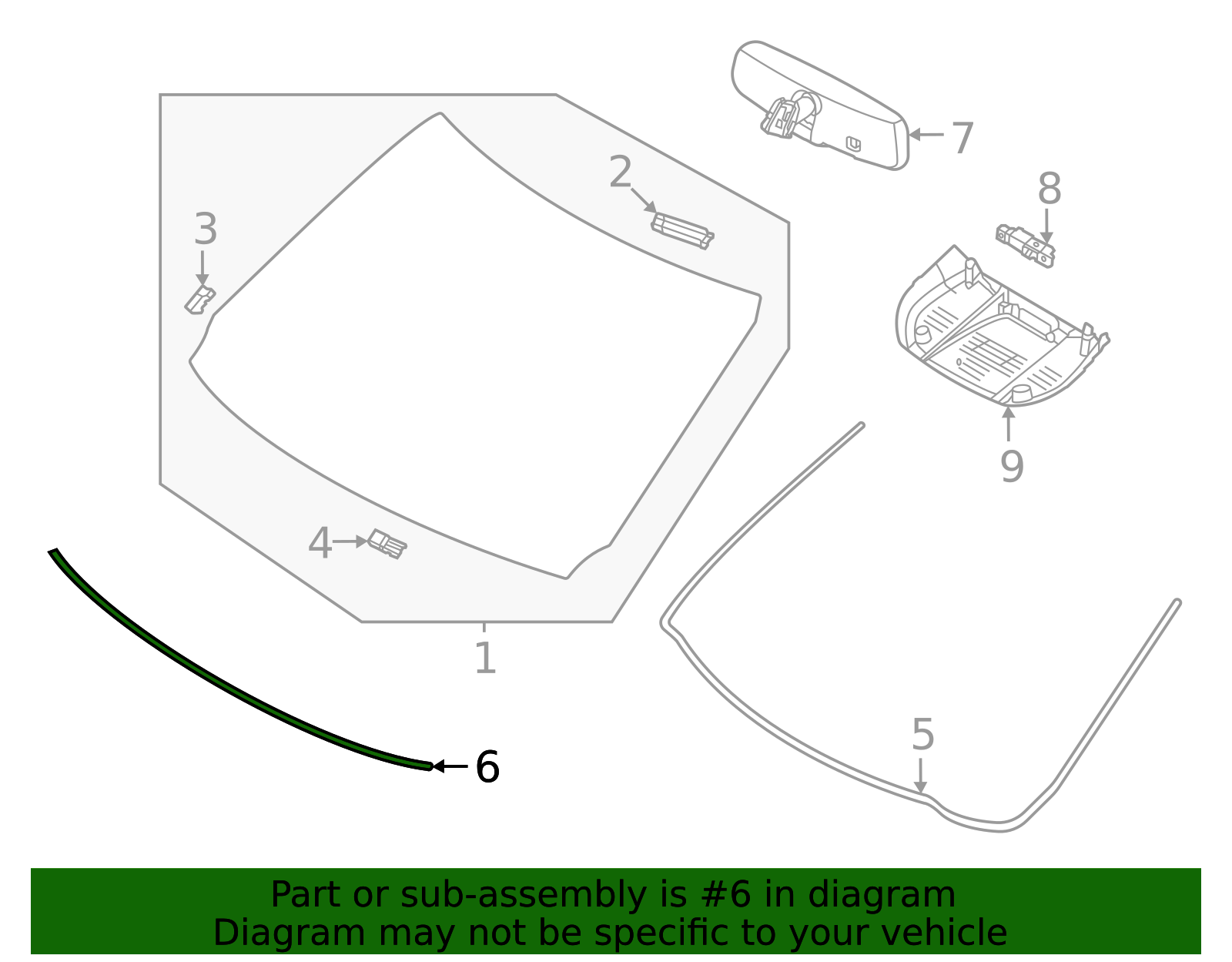 2021-2025 Nissan Rogue Lower Molding 72772-6RA0A | Bill Kay Nissan Parts