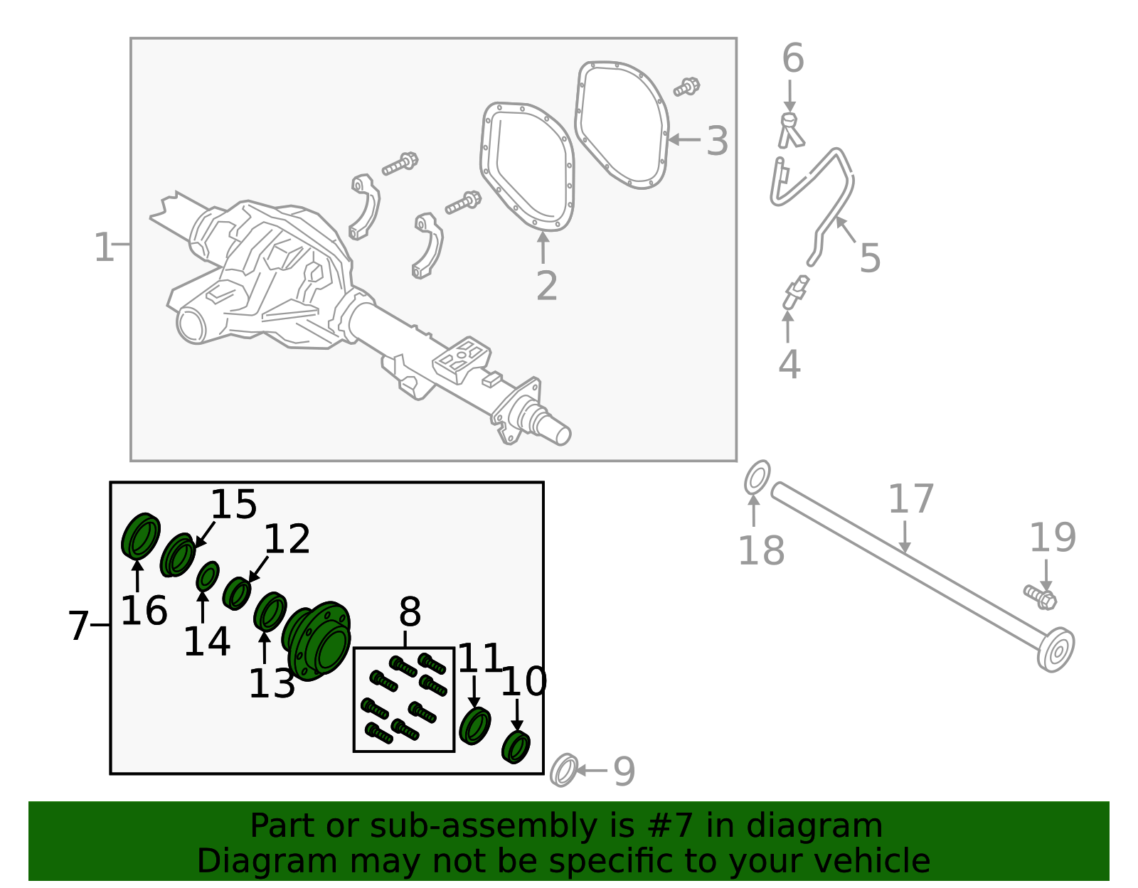 2017-2025 Ford Motorcraft™ Hub Assembly HUB-343 | OEM Parts Online