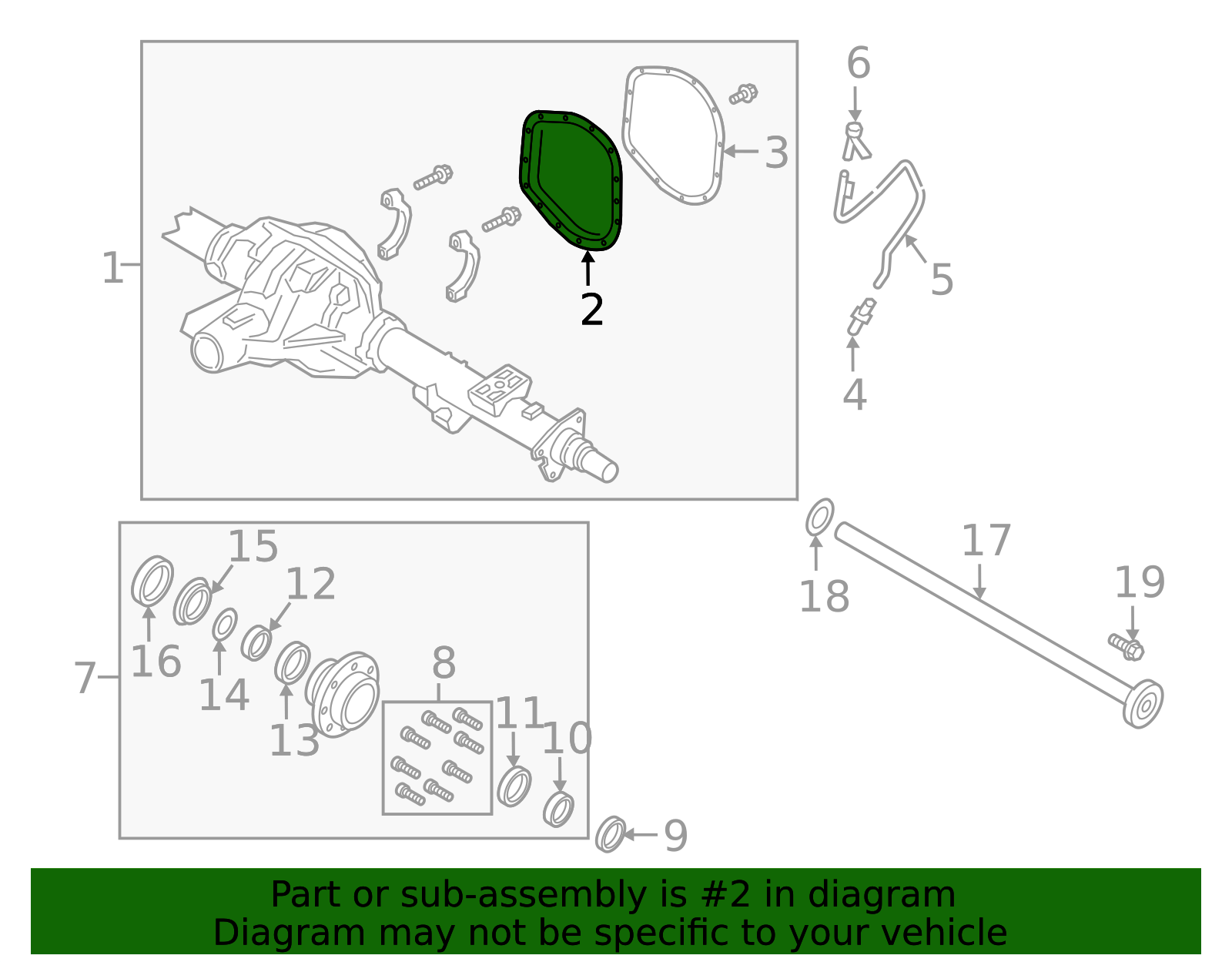 2017-2022 Ford Axle Cover LC3Z-4033-D | OEM Parts Online
