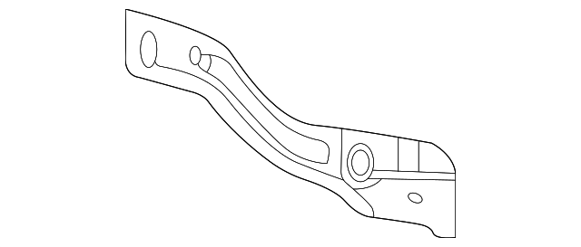 84683449 - Front Passenger Side Bumper Impact Bar Bracket - 2020-2023 ...