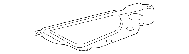 Genuine Toyota Under Cover part# 51443-0E080 for 2020 Toyota Highlander ...