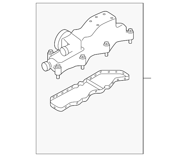 JDE41661 - Separator 2023 Jaguar XF | Land Leaping Genuine British Parts
