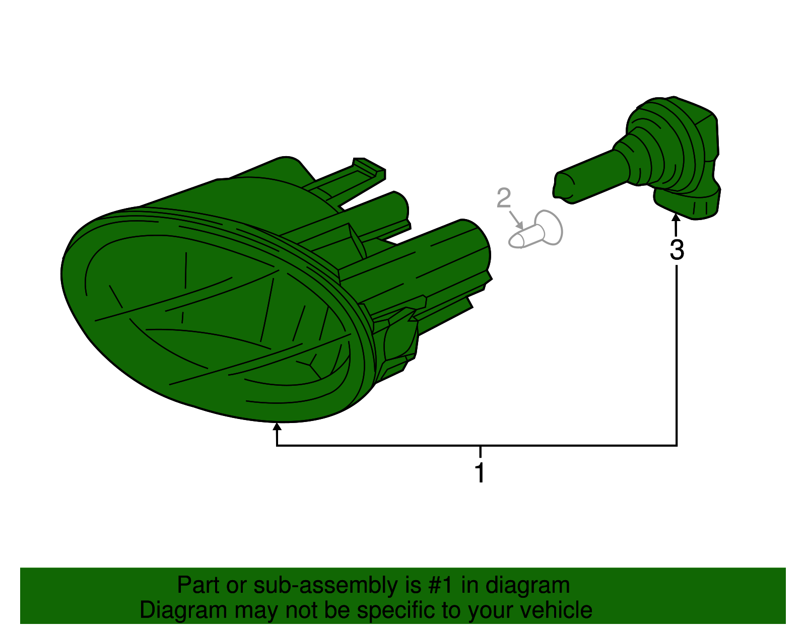 33950-TLA-A21 - Honda Fog Lamp Assembly 2016-2019 Honda | Performance ...