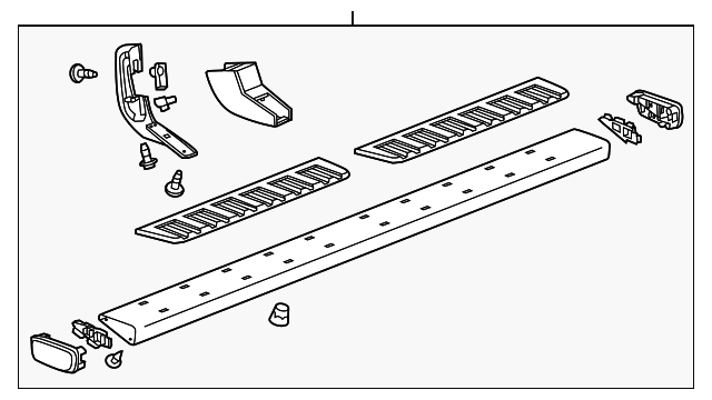 2014-2019 GM Running Board Step 84106507 GM | GMPartsDirect.com