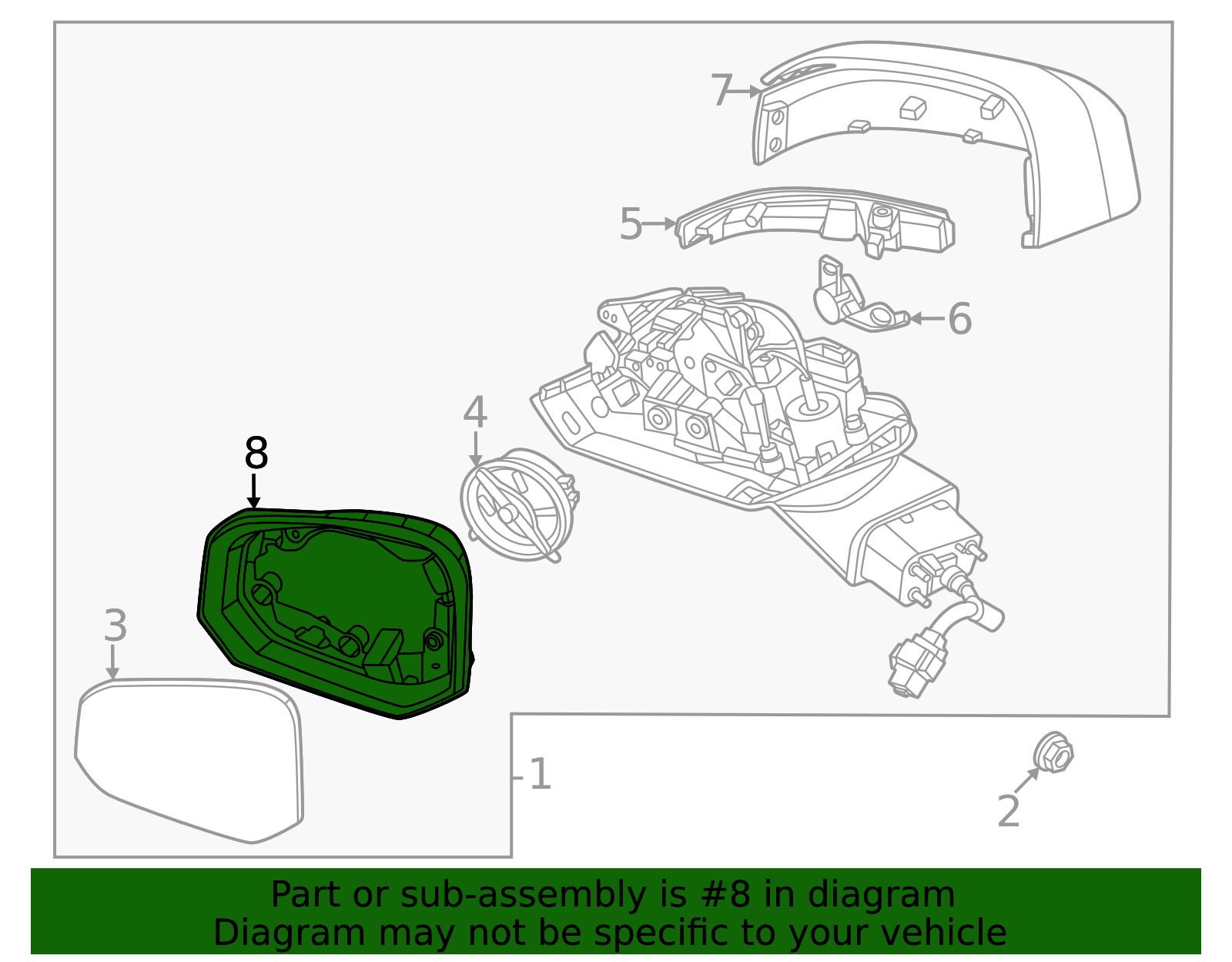 2024-2025 Hyundai Santa Fe Inner Cover 87607-P6000 | MotorMotor