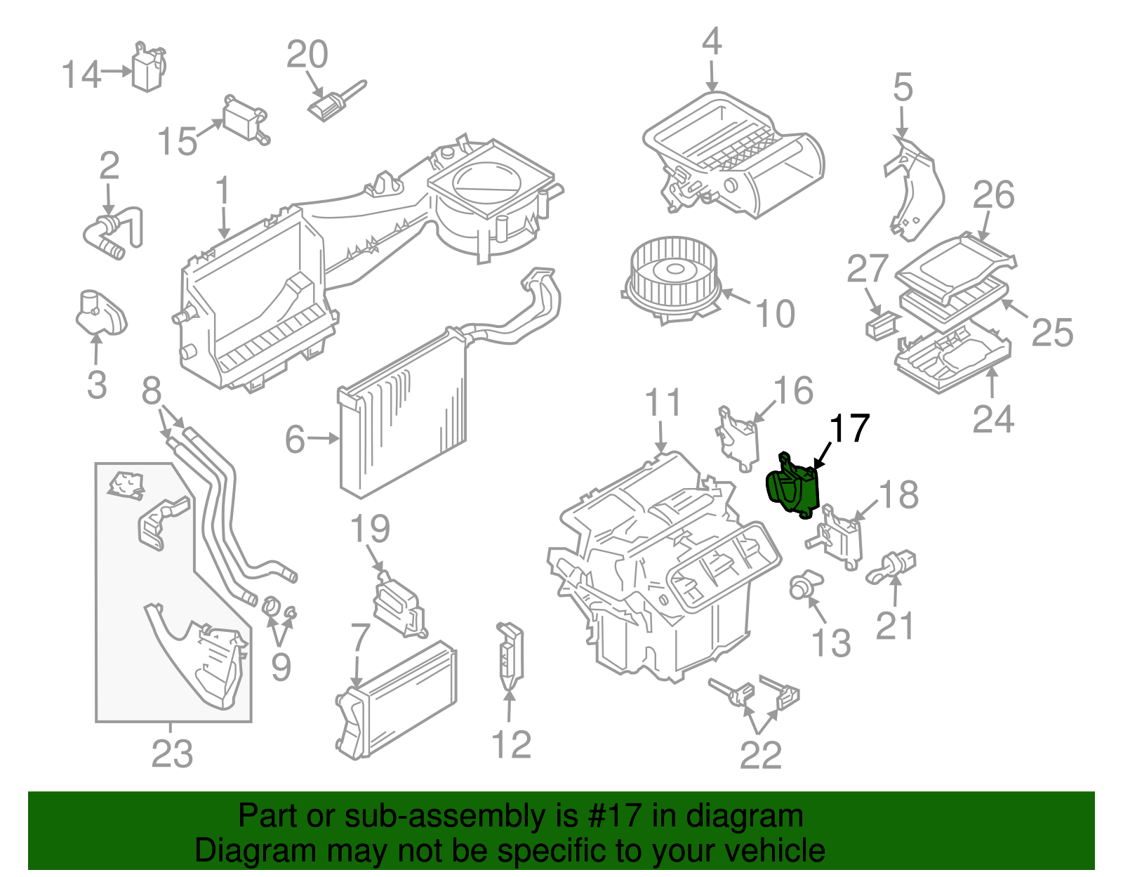 2002-2009 Audi Adjust Motor 8E1-820-511-K | OEM Parts Online