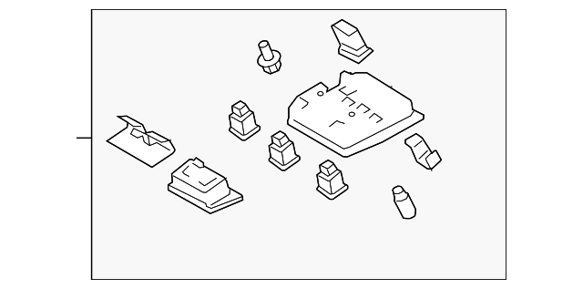 Genuine Toyota Overhead Console part# 63650-04050-C0 for 2016-2018 ...