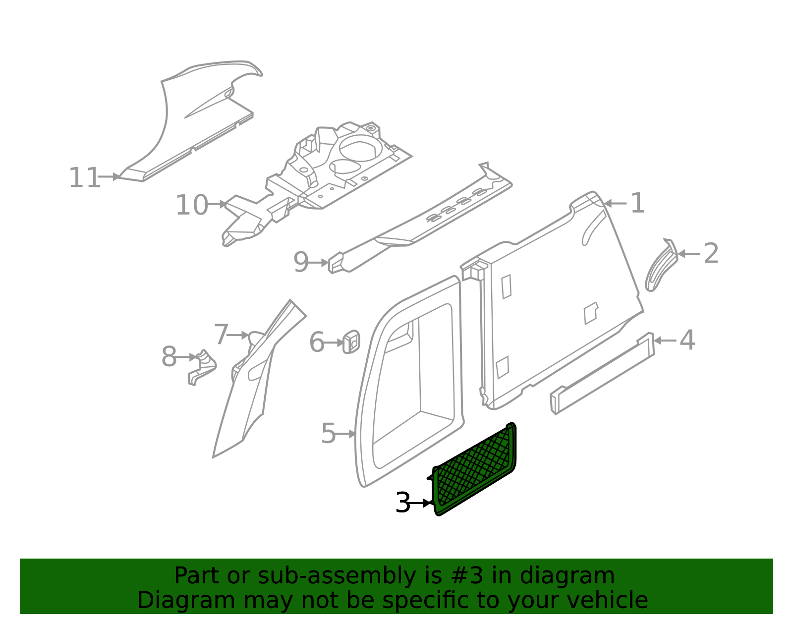 51-47-9-475-104 - 2019-2024 BMW X4 - Cargo Net | BMWPartsHub