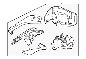 91036AN04C - Mirror 2020-2024 Subaru | Subaru Parts Exchange