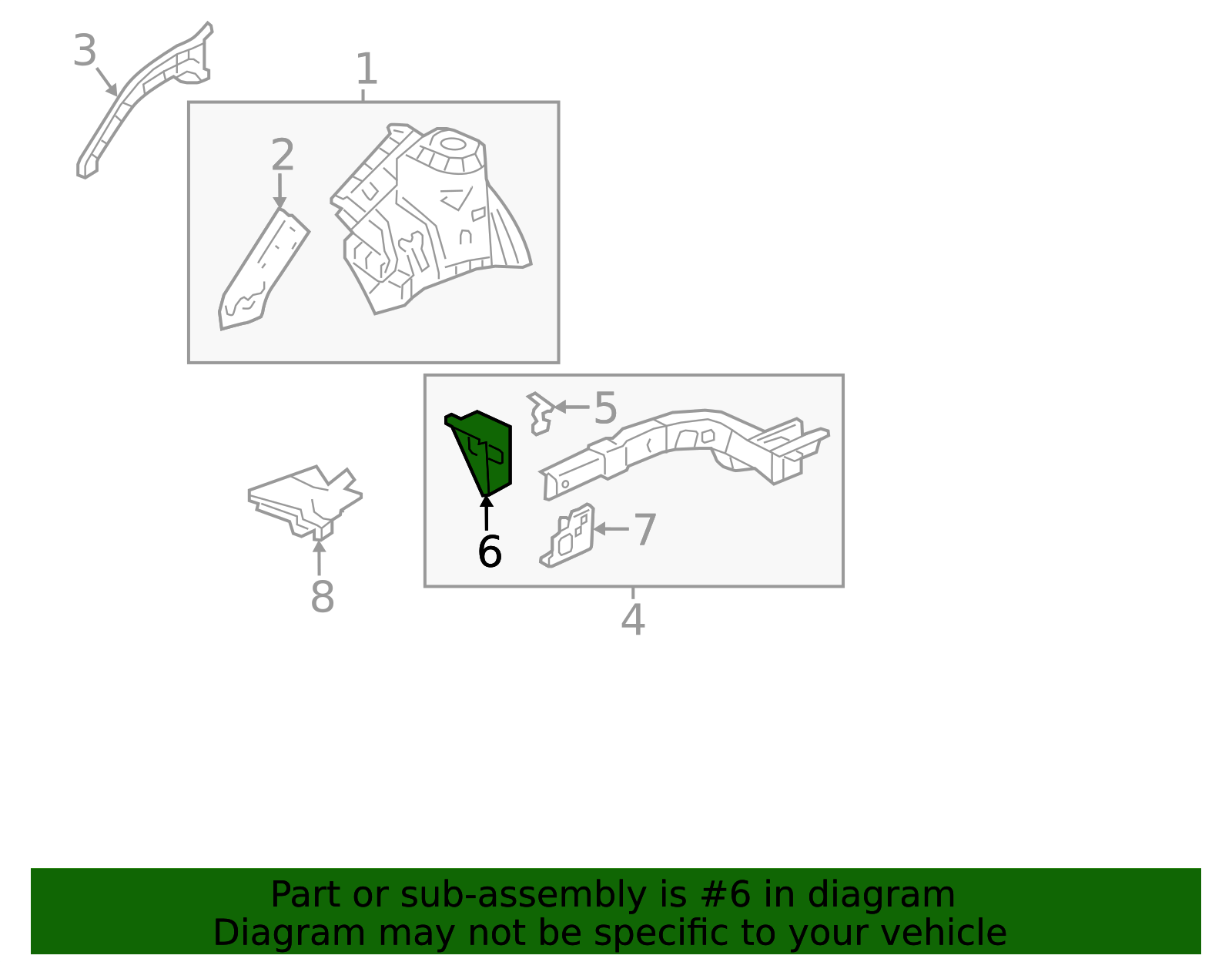 04609-TX4-A00ZZ - High-Quality Side Member Extension for AutoNation Parts