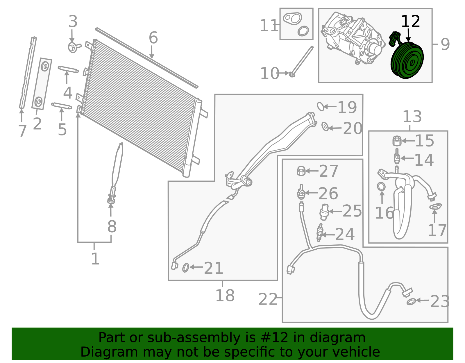 2018-2020 Ford F-150 | Clutch Assembly Compressor | JL3Z-19D786-A ...
