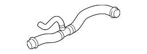 211-501-81-82 - Lower Hose 2006-2009 Mercedes-Benz E 350 | Mercedes ...