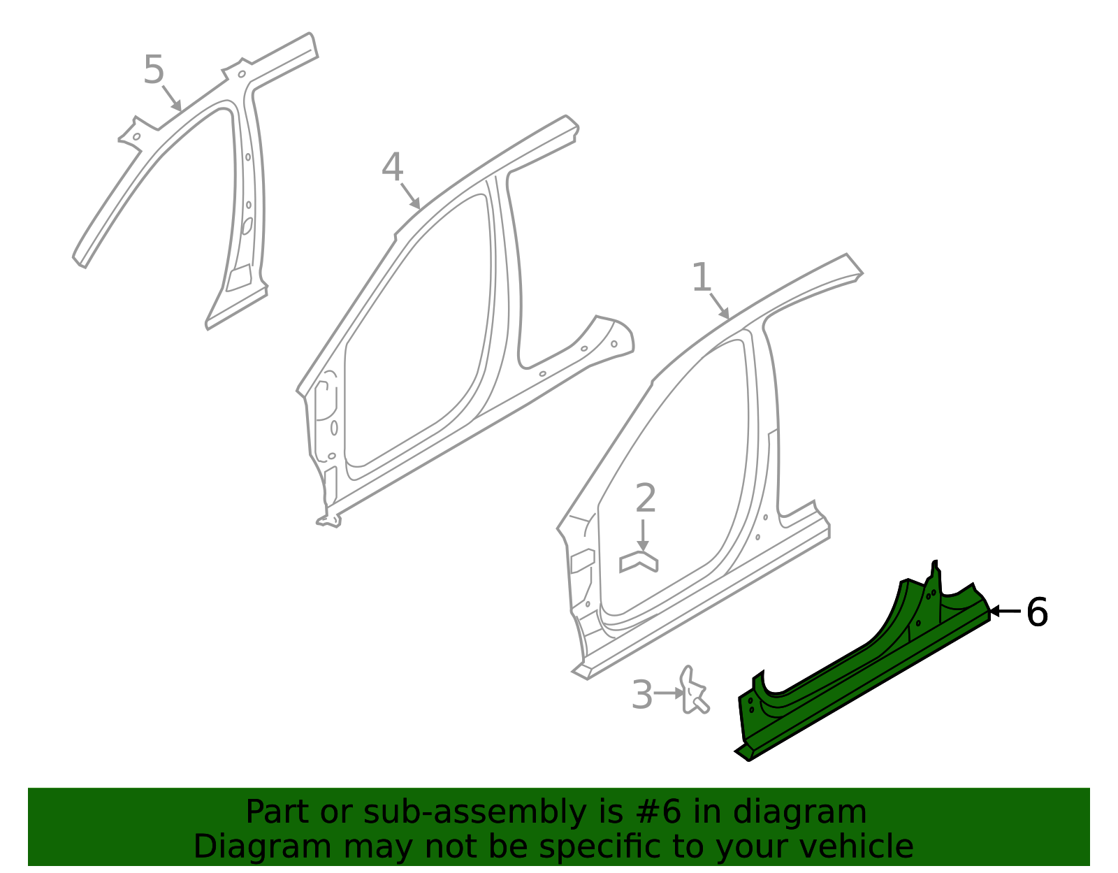 71312-M7D10 - Rocker Panel 2020-2024 Kia Forte | Kia.Parts Store