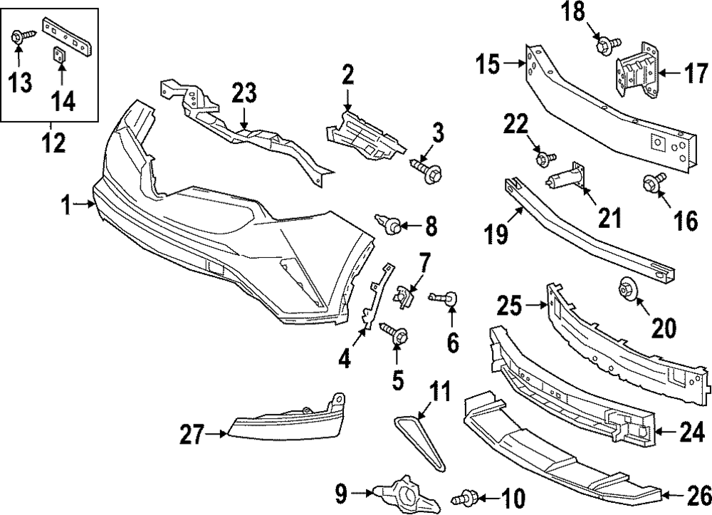 76852-F4010 - Spoiler 2020-2022 Toyota C-HR | Longo Toyota Parts