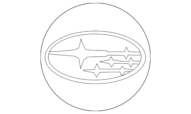 28821FL000 - Center Cap - 2019-2021 Subaru | World OEM Parts Subaru