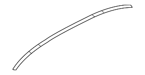 Genuine BMW 51-13-7-312-617 | Roof Molding | FREE Shipping on Most ...