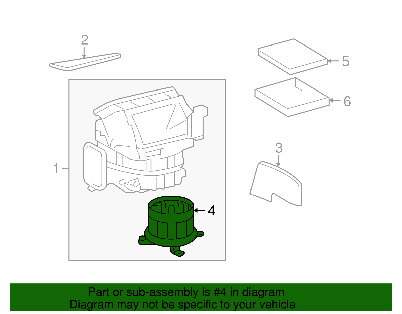 Genuine Toyota HVAC Blower Motor ** *CURRENTLY ON BACK ORDER NO ETA ...