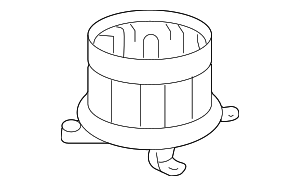 Genuine Toyota HVAC Blower Motor part# 87103-60481 for 2008-2016 Toyota ...