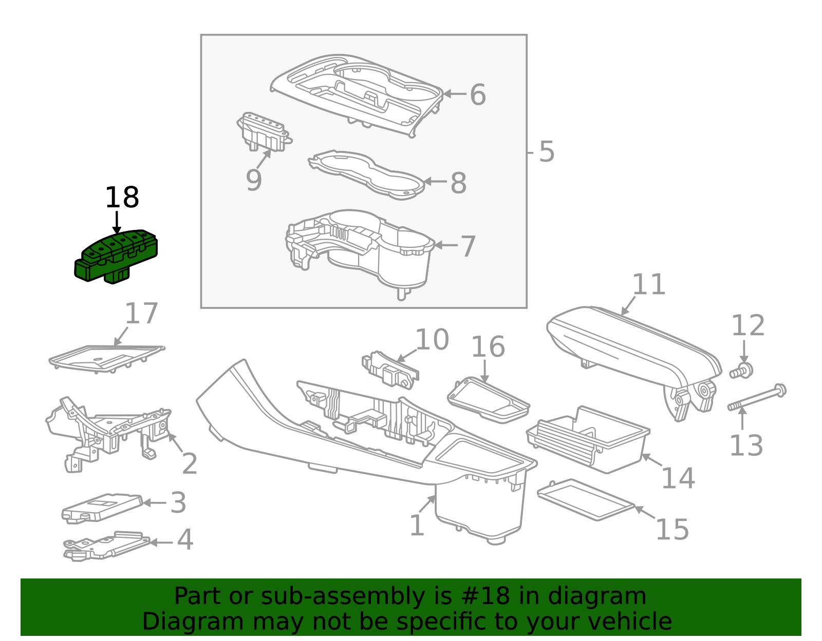 2020-2023 Buick Encore GX Control Switch Assembly 42568937 | Capital ...