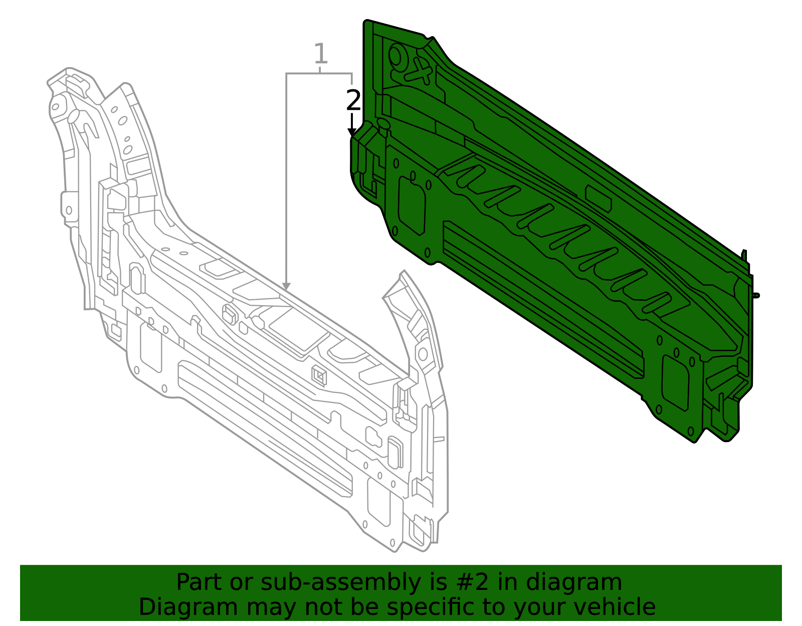167-640-47-00 - Rear Body Panel 2020-2025 Mercedes-Benz | Mercedes-Benz ...