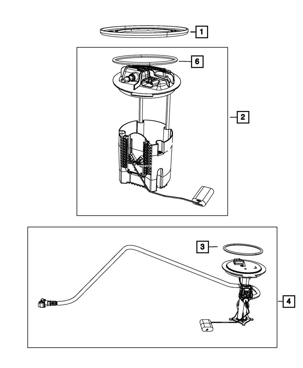 2022-2025 Jeep Grand Cherokee Auxiliary Level Unit Module Kit ...
