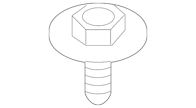 Genuine BMW 07-14-9-110-670 | Bumper Cover Screw | FREE Shipping on ...