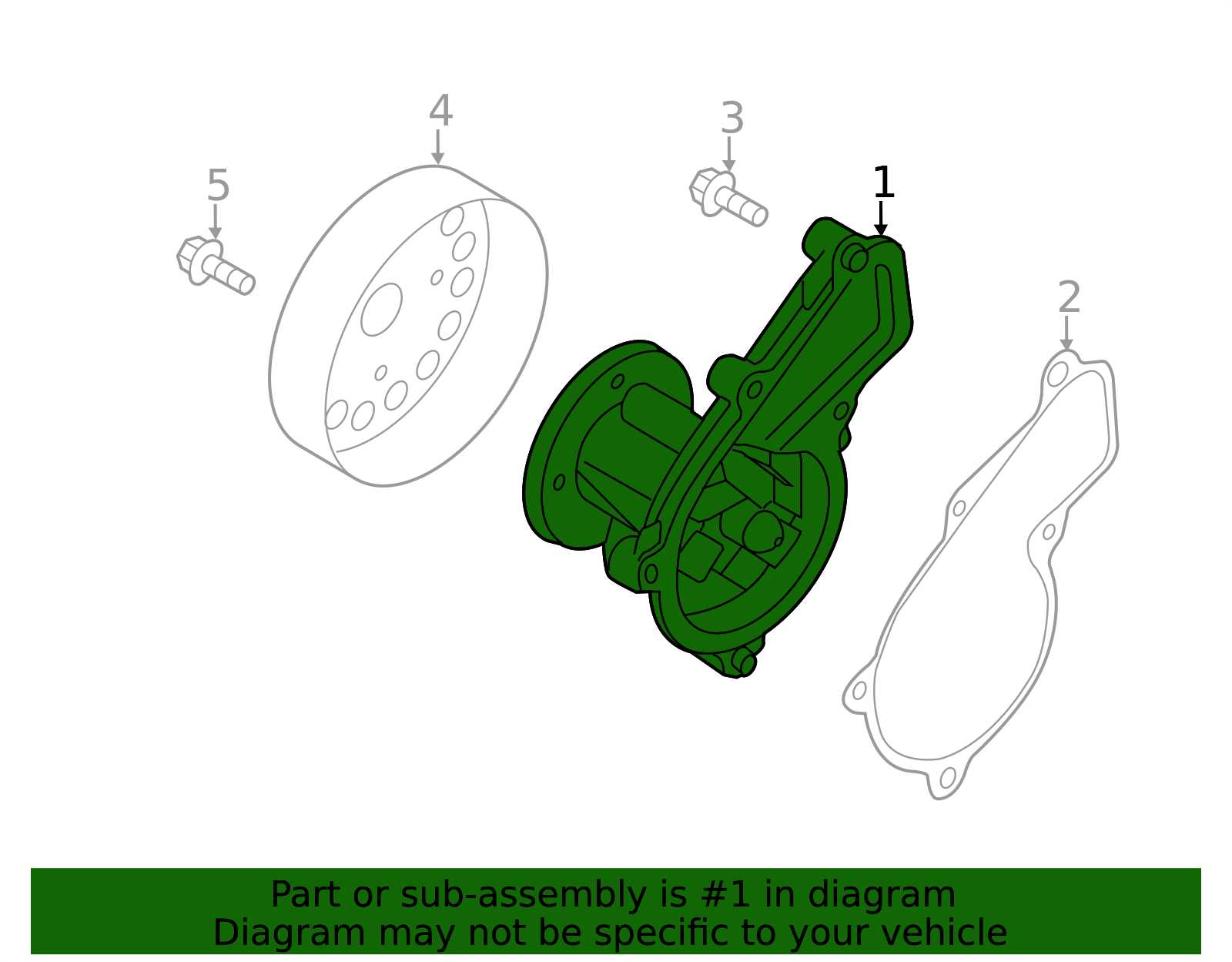 25100-2E050 - Water Pump 2017-2024 Kia | Kia.Parts Store