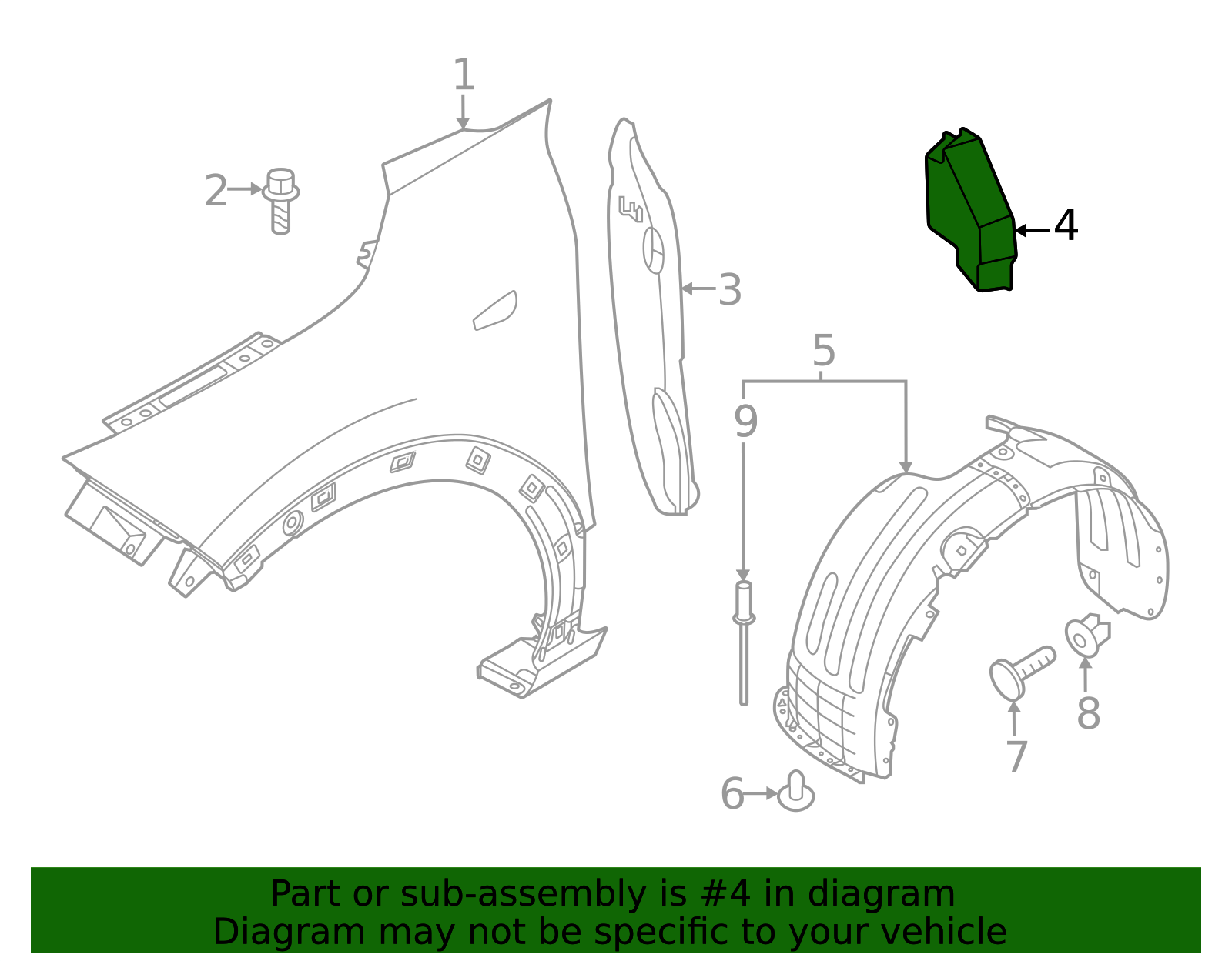 841E6-AT000 - Upper Insulator 2023-2025 Kia | Kia.Parts Store