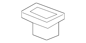 91513-TBA-A01 - Spoiler Clip 2016-2021 Honda Civic | Honda Parts Online