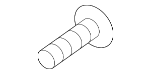 2004-2025 Volvo Fender Liner Screw 30640602 | Genuine Volvo Replacement ...