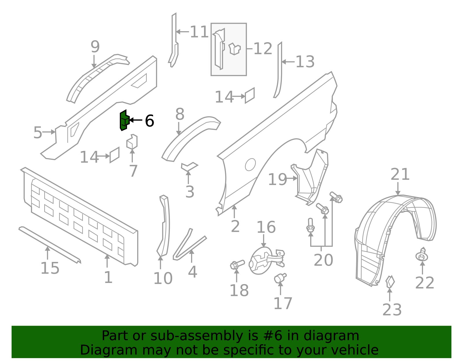 2002-2024 Mopar Reinforcement 55276244AA | Mopar Parts Canada