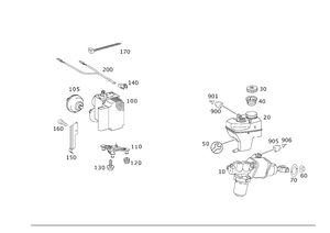 1994-2012 Mercedes-Benz Pressure Reservoir 000-430-26-94 | Mercedes ...