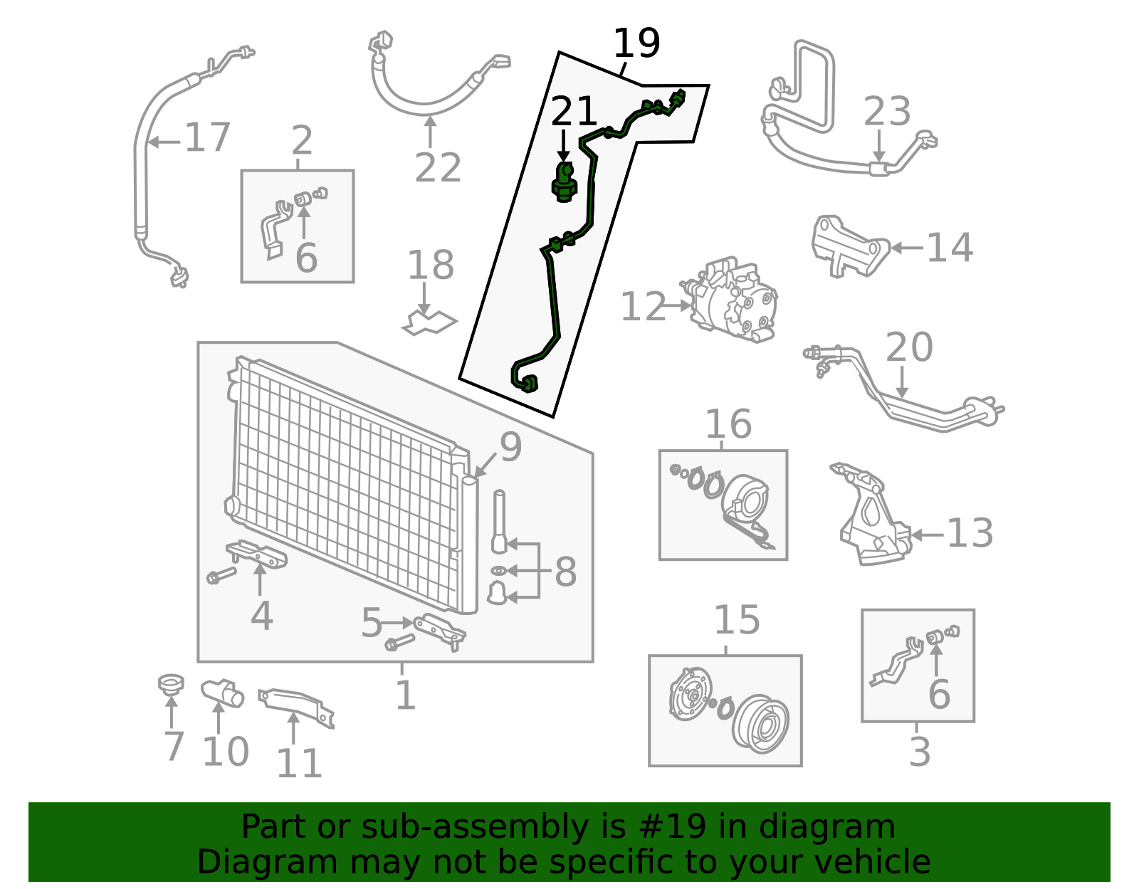 80341snea01 - Honda AC Line Performance Auto Parts