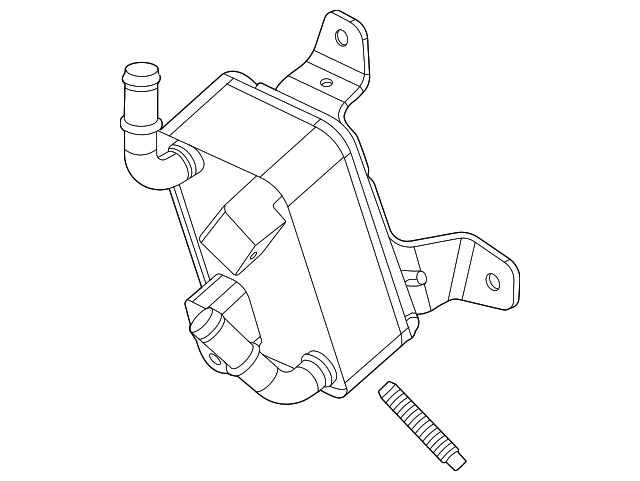 2019-2025 Cadillac Automatic Transmission Fluid Cooling Exchanger ...