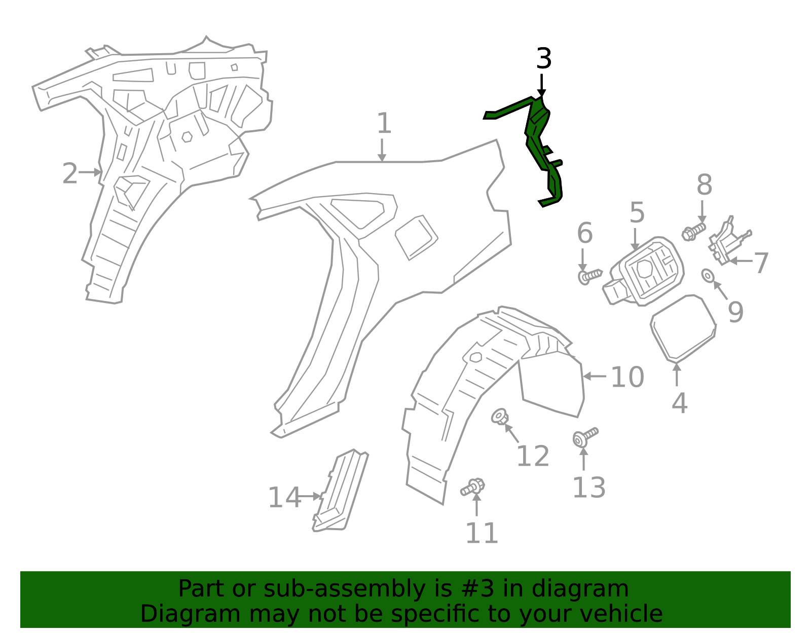 69141-J6000 - Tail Lamp Pocket 2019-2020 Kia K900 | Kia.Parts Store