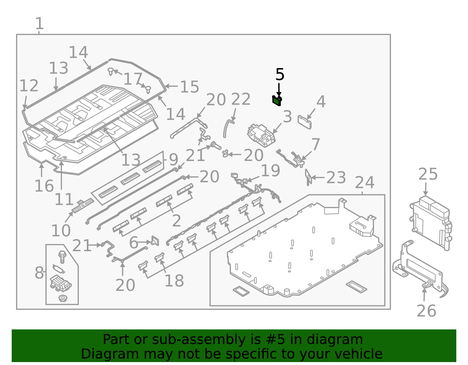 37537-GI000 - Lower Panel Connector 2022-2025 Kia EV6 | Kia.Parts Store