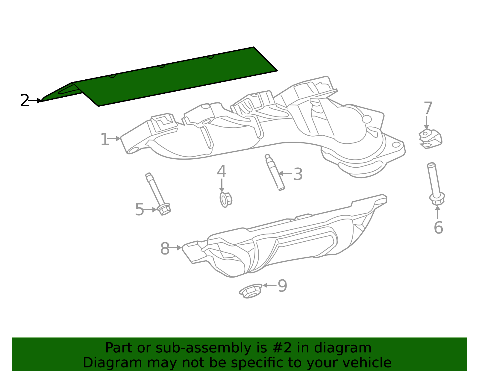 Manifold Gasket 68630372AA | Mopar Parts Canada