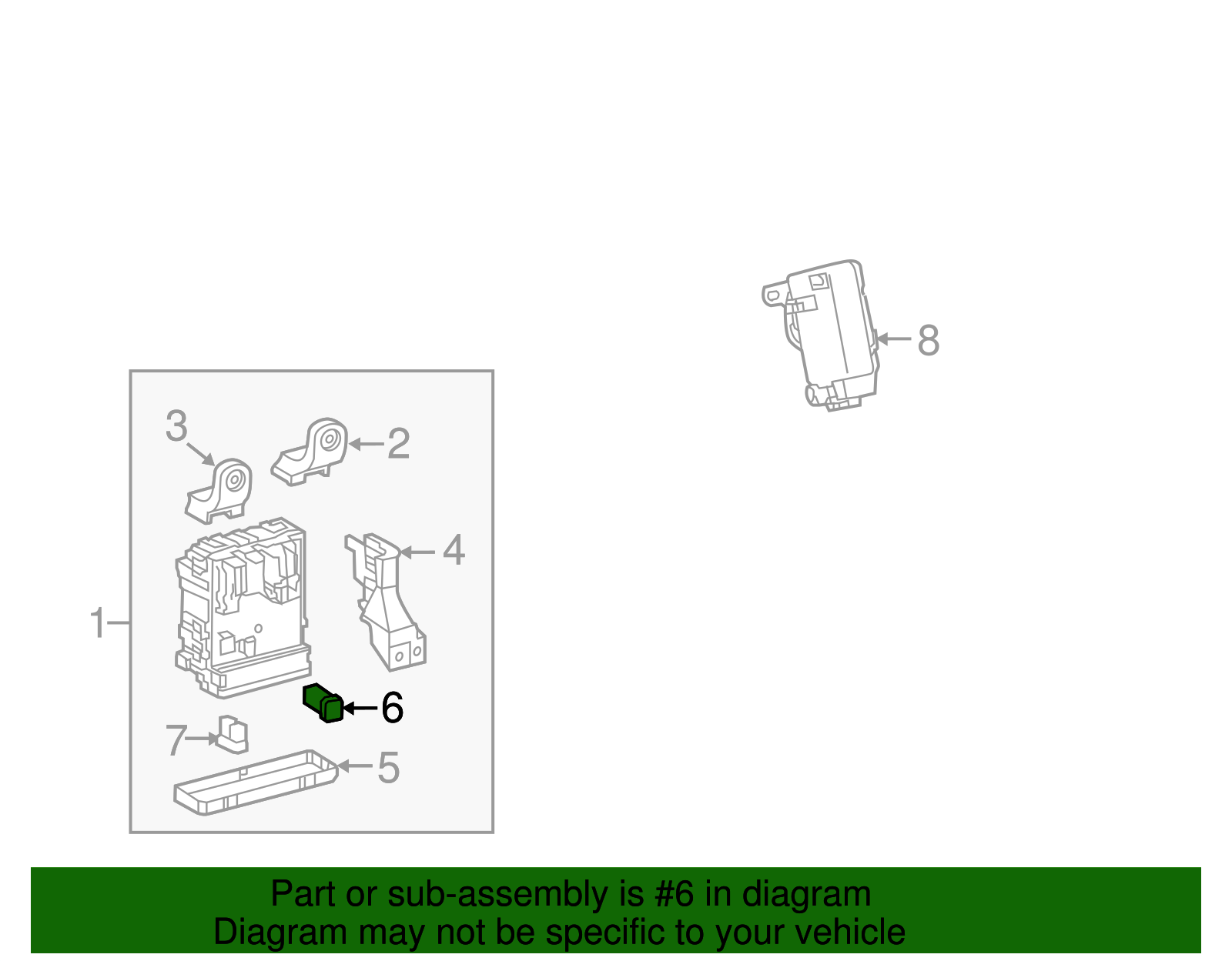 Genuine Toyota 120 Amp Fuse Link 90982-08274 | Frontier Toyota