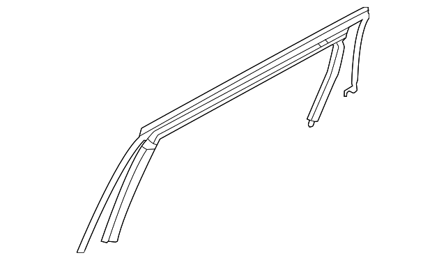 2022-2024 Mitsubishi Run Channel 82330W030P | Mitsubishi Parts ...