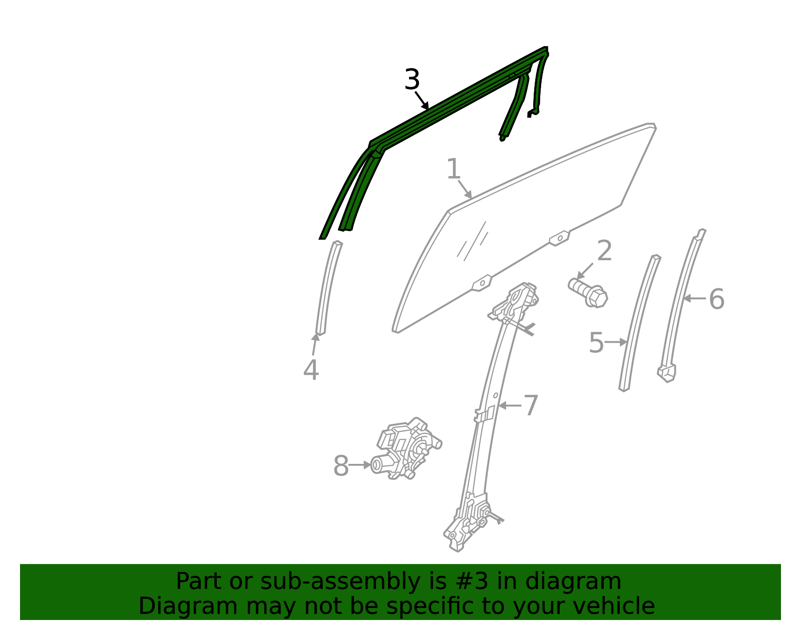 2022-2024 Mitsubishi Run Channel 82330W030P | Mitsubishi Parts ...