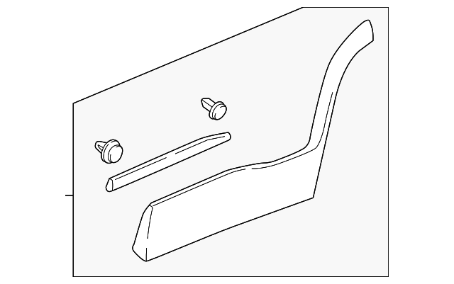 2017-2023 GMC Acadia Molding 85617229 | Capital Chevy Parts