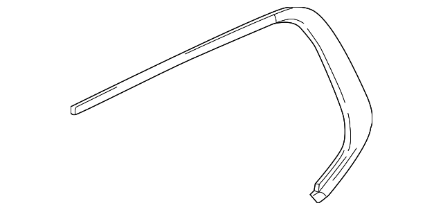 2017-2023 GMC Acadia Rear Driver Side Door Window Upper Reveal Molding ...