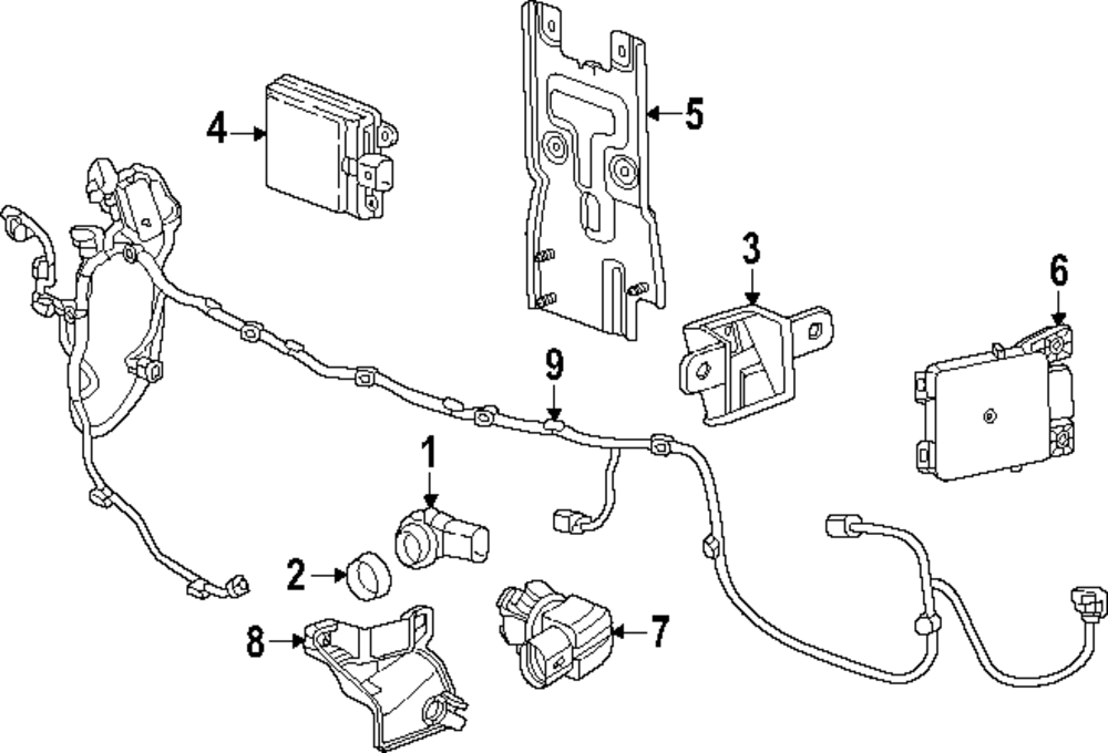 2025 GMC Acadia Wire Harness 26542604 | Capital Chevy Parts